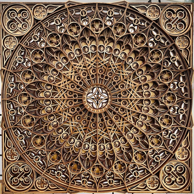 Multilayer Mandala - Etsy