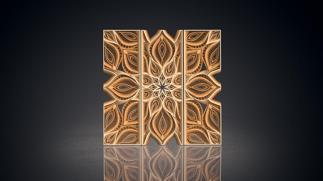 Multilayer Layer Design, Laser Cut, SVG, Ai, Dxf, Dwg, Png, Jpg, Pdf - Etsy
