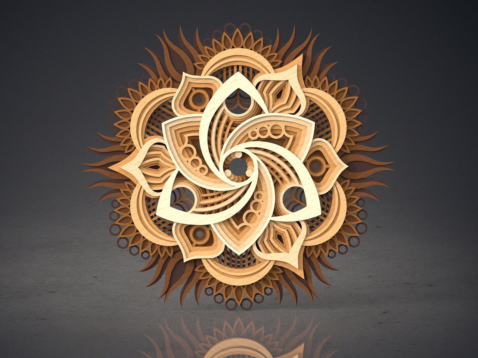 Multilayer Layer Design, Laser Cut, SVG, Ai, Dxf, Dwg, Png, Jpg, Pdf - Etsy