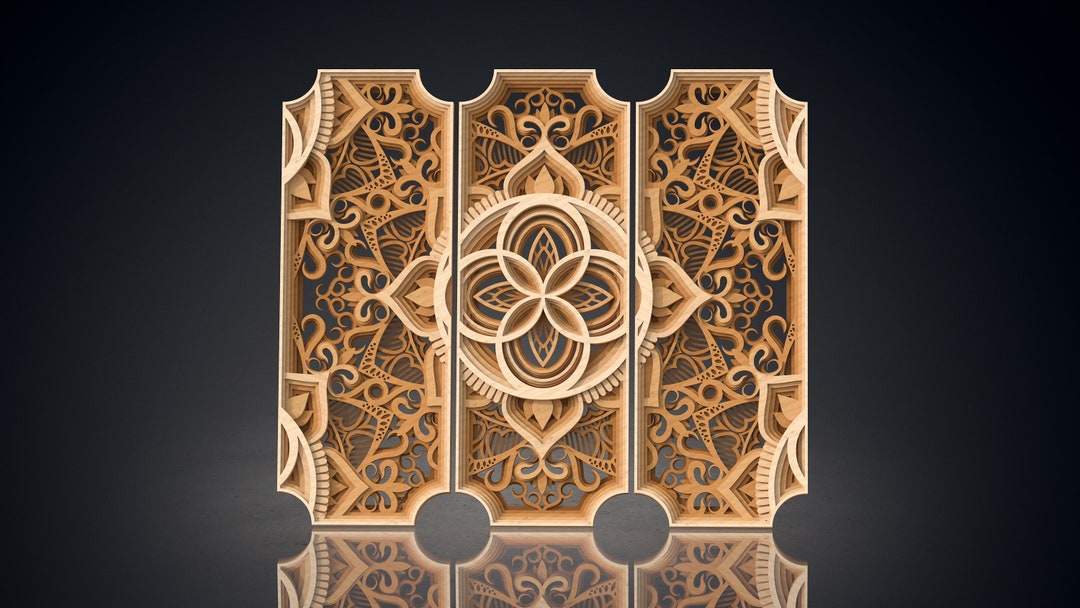 Multilayer Layer Design, Laser Cut, SVG, Ai, Dxf, Dwg, Png, Jpg, Pdf - Etsy
