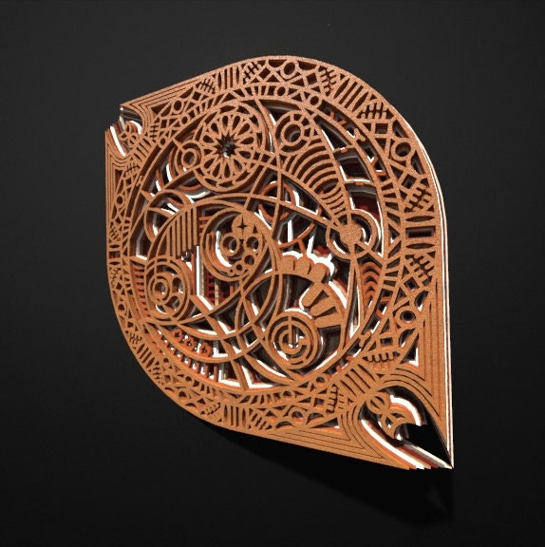 Multilayer Layered Design, Laser Cut, SVG, Ai, Dxf, Png, Jpg, Pdf - Etsy