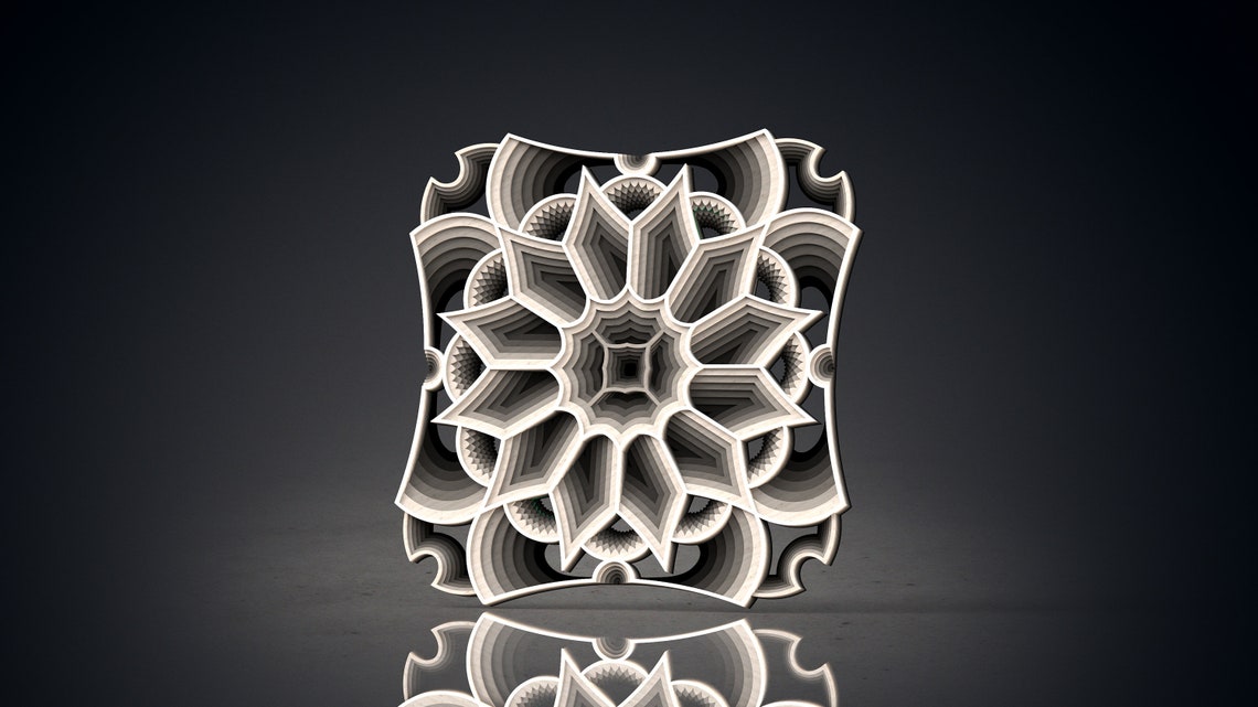 Multilayer Layer Design, Laser Cut, SVG, Ai, Dxf, Png, Jpg, Pdf - Etsy