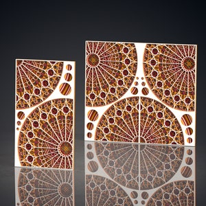 9 Layers, 400 X 700 Mm, Multilayer Layer Design, Laser Cut, SVG, Ai ...