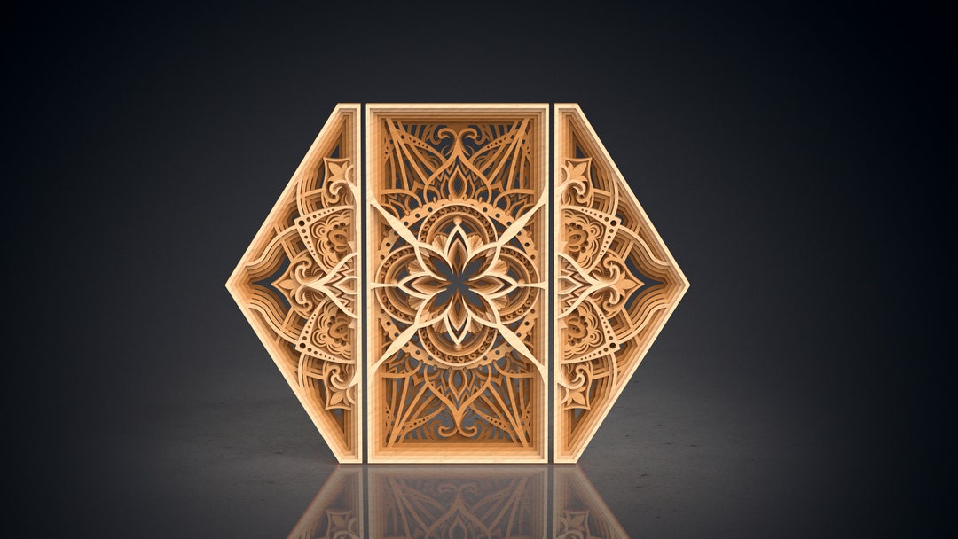 Multilayer Layer Design, Laser Cut, SVG, Ai, Dxf, Dwg, Png, Jpg, Pdf - Etsy