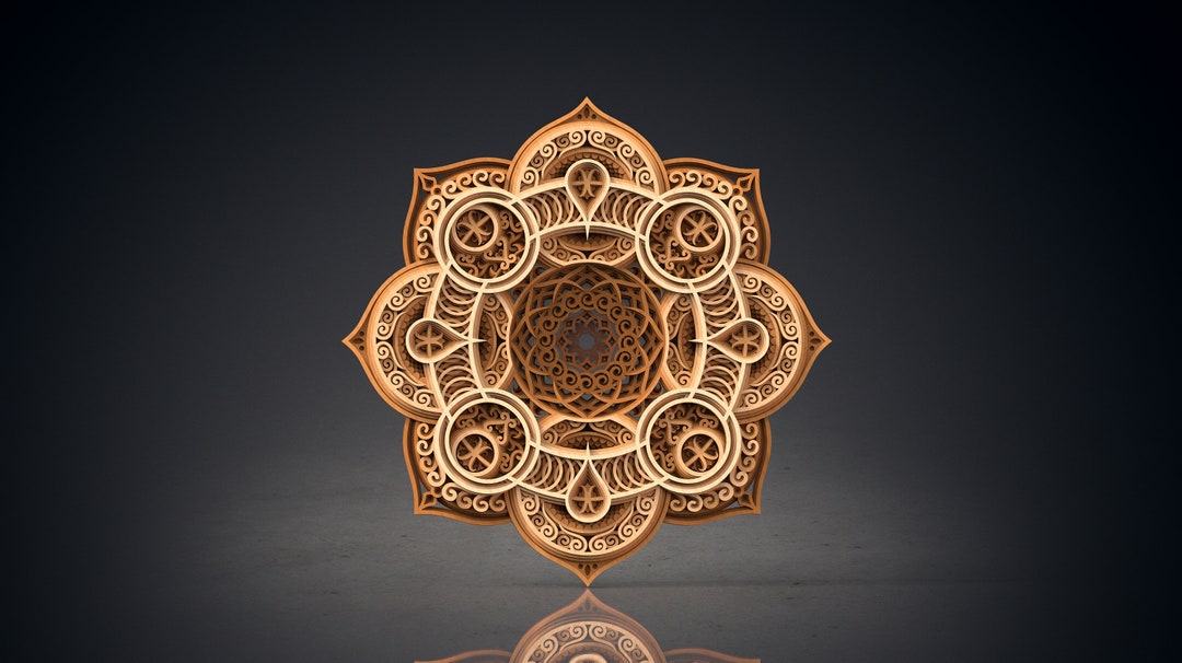 Multilayer Layer Design, Laser Cut, SVG, Ai, Dxf, Png, Jpg, Pdf - Etsy