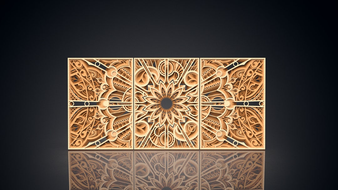 Multilayer Layer Design A3, Laser Cut, SVG, Ai, Dxf, Png, Jpg, Pdf ...