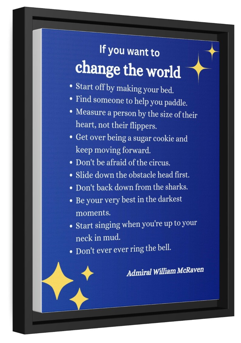 If You Want to Change the World - Make Your Bed - Digital Download - Etsy