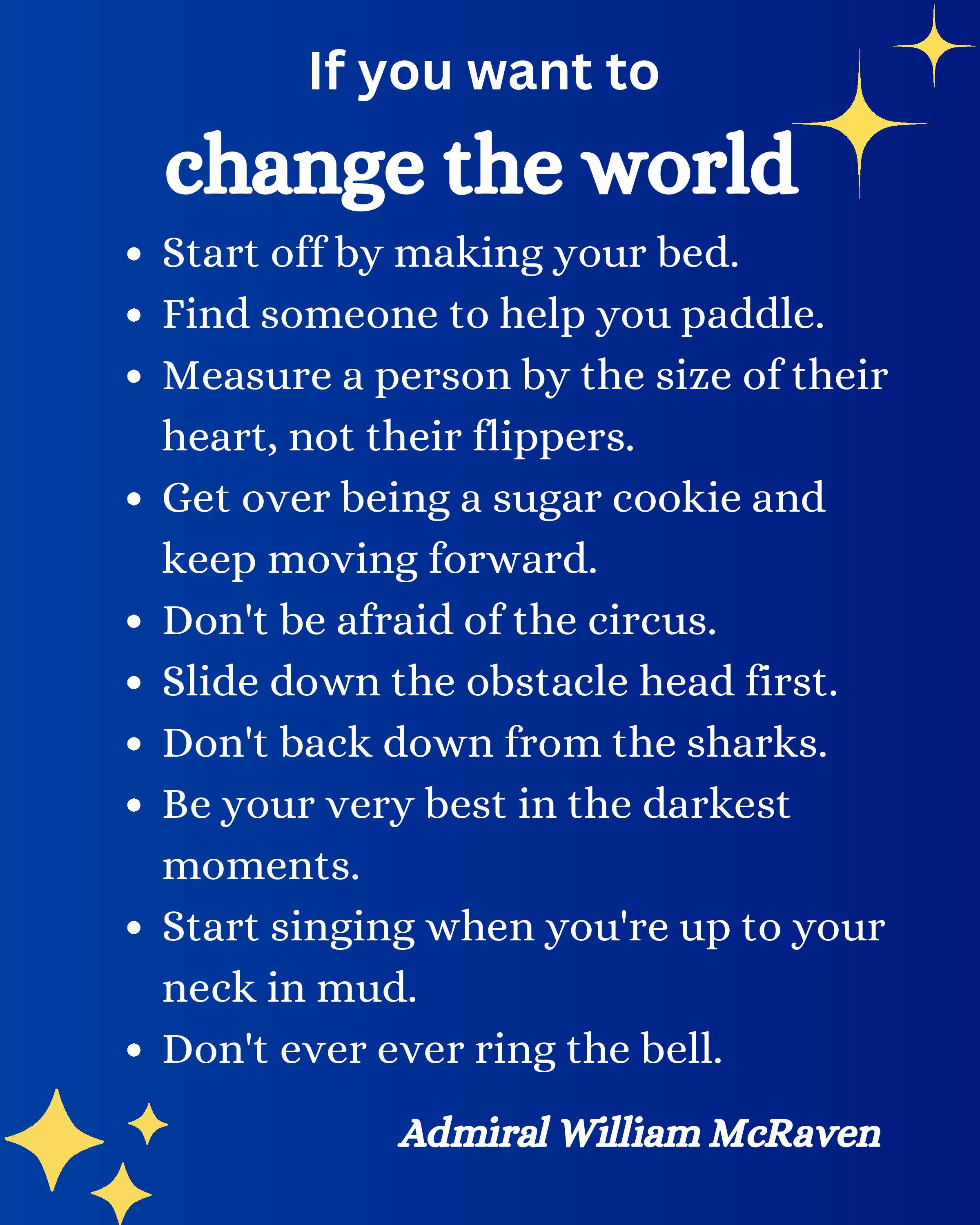 If You Want to Change the World - Make Your Bed - Digital Download - Etsy