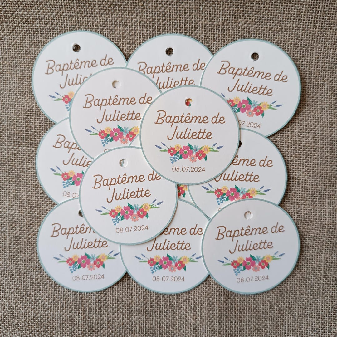 Custom Perforated Labels 4 Cm Round or Hearts - Etsy