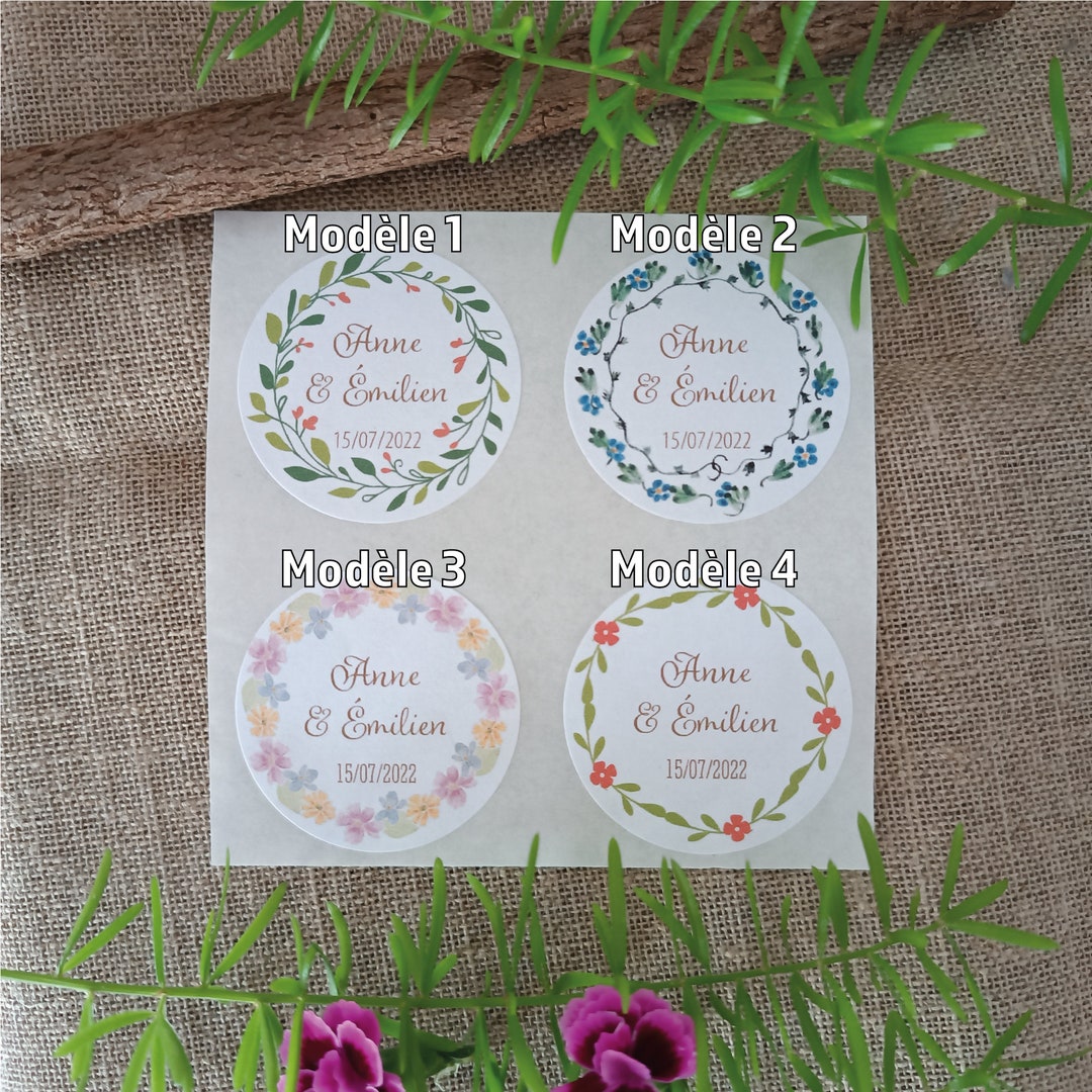 Personalized Self-adhesive Labels 4 Cm - Etsy
