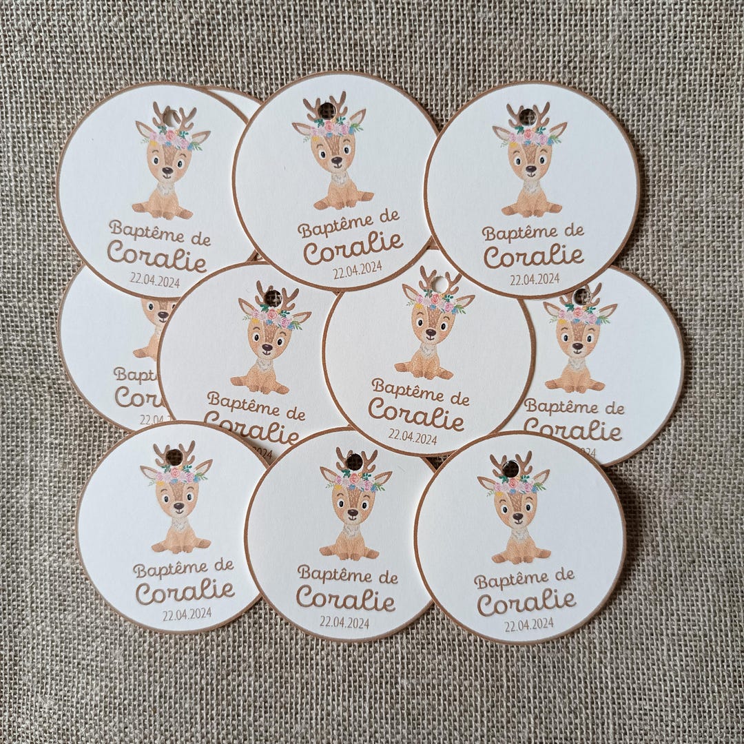 Custom Perforated Labels 4 Cm Round - Etsy
