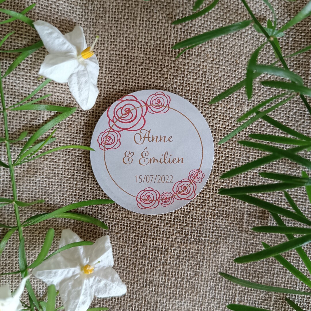 Personalized Self-adhesive Labels 4 Cm - Etsy