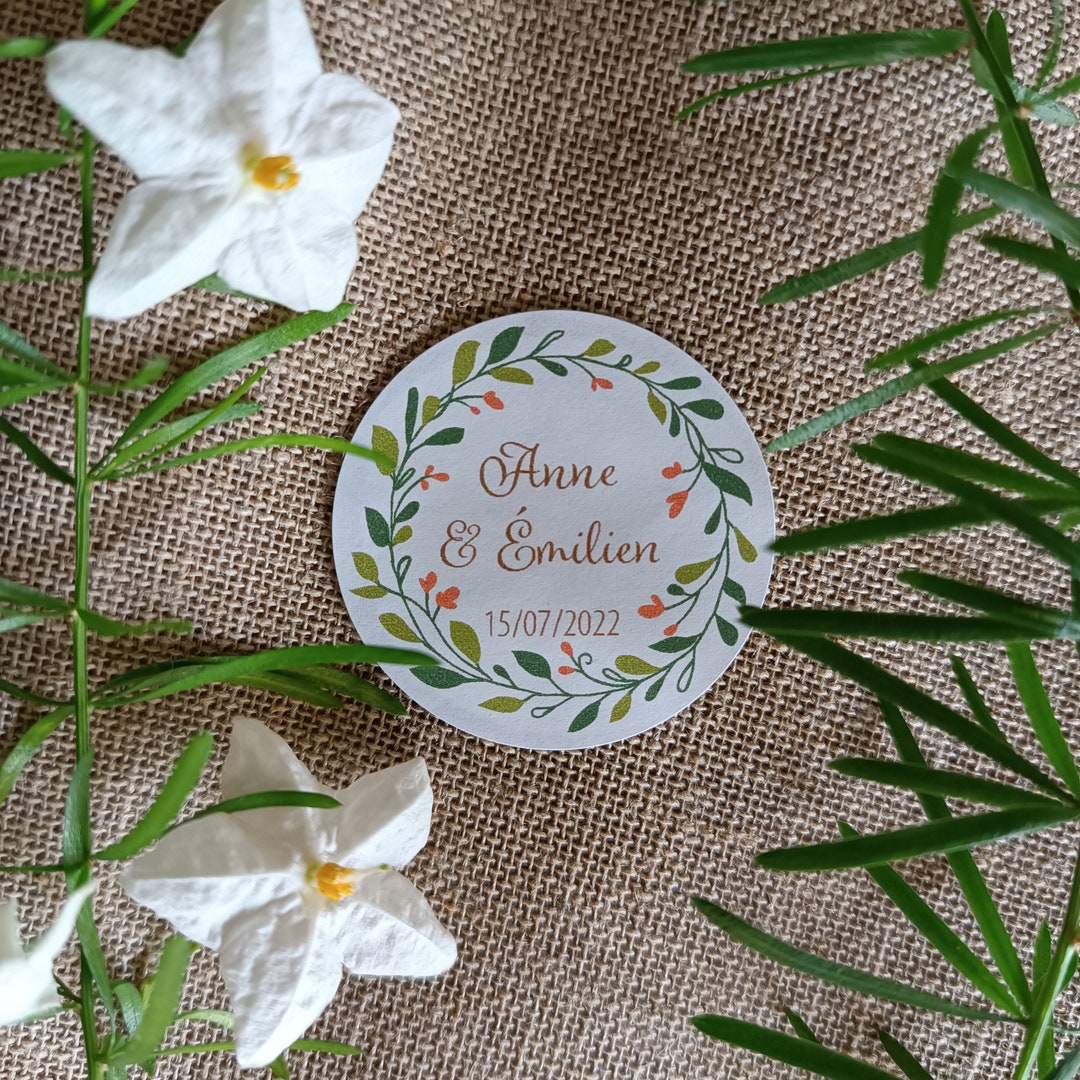 Personalized Self-adhesive Labels 4 Cm - Etsy