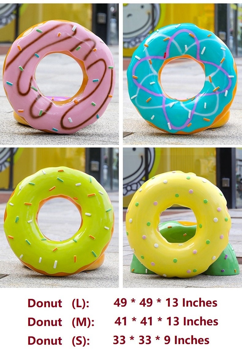 Handmade Big Giant Desserts Ice Cream Donut Macaroon Fake Food Model ...