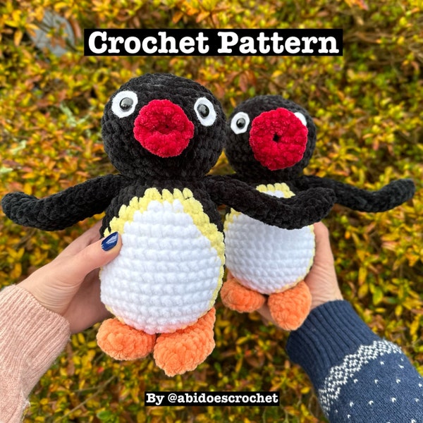 Pingu Crochet Pattern - Etsy