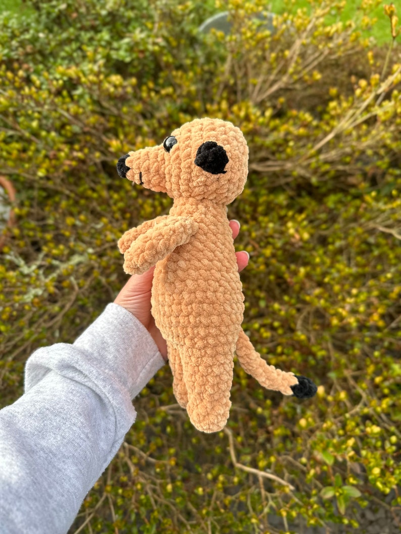 Monty the Meerkat Crochet Pattern - Etsy