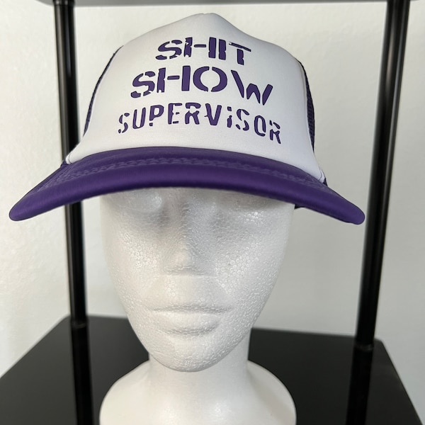 Shit Show Supervisor Hat Cap - Etsy