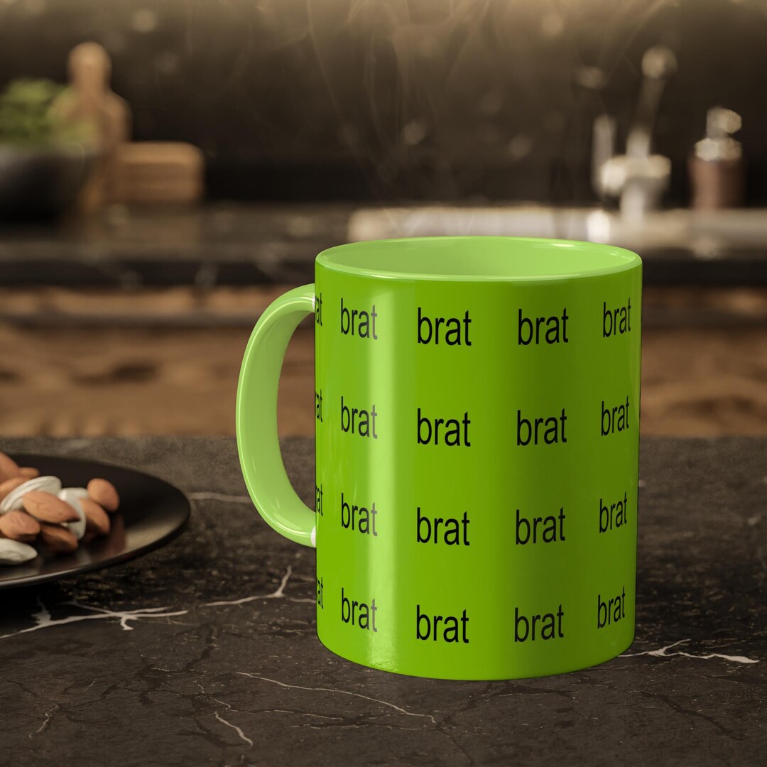 Brat Mug Charli XCX Fan Brat Girl Summer Home Decor Charlixcx Fan Gift ...