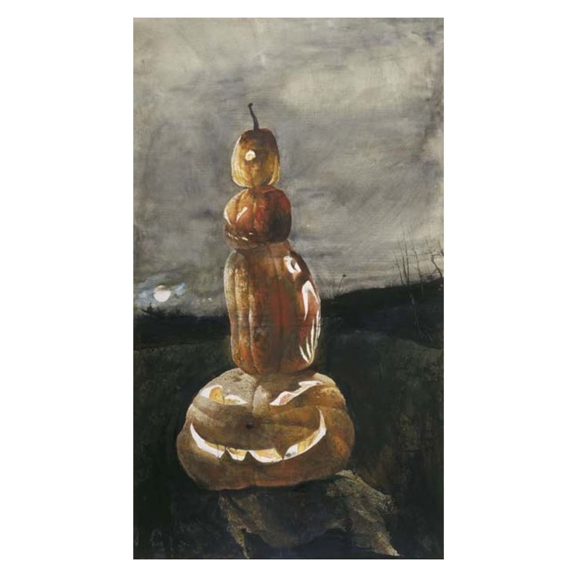 Andrew Wyeth jack Be Nimble Extremely Rare Print Painting 1976 ...