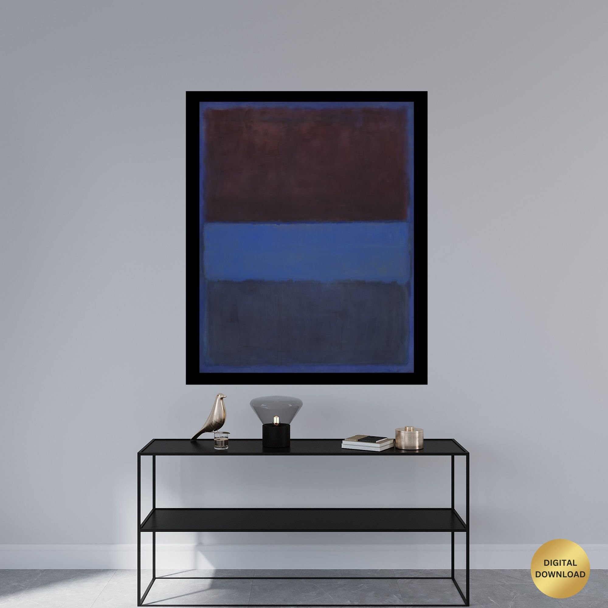 Mark Rothko: no. 61 Extremely Rare Print Printable Art, Digital Art ...