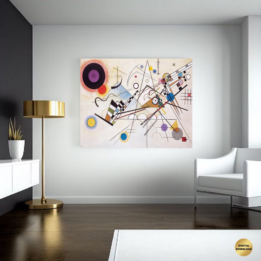 Wassily Kandinsky: "composition Viii" Extremely Rare Print; Painting ...