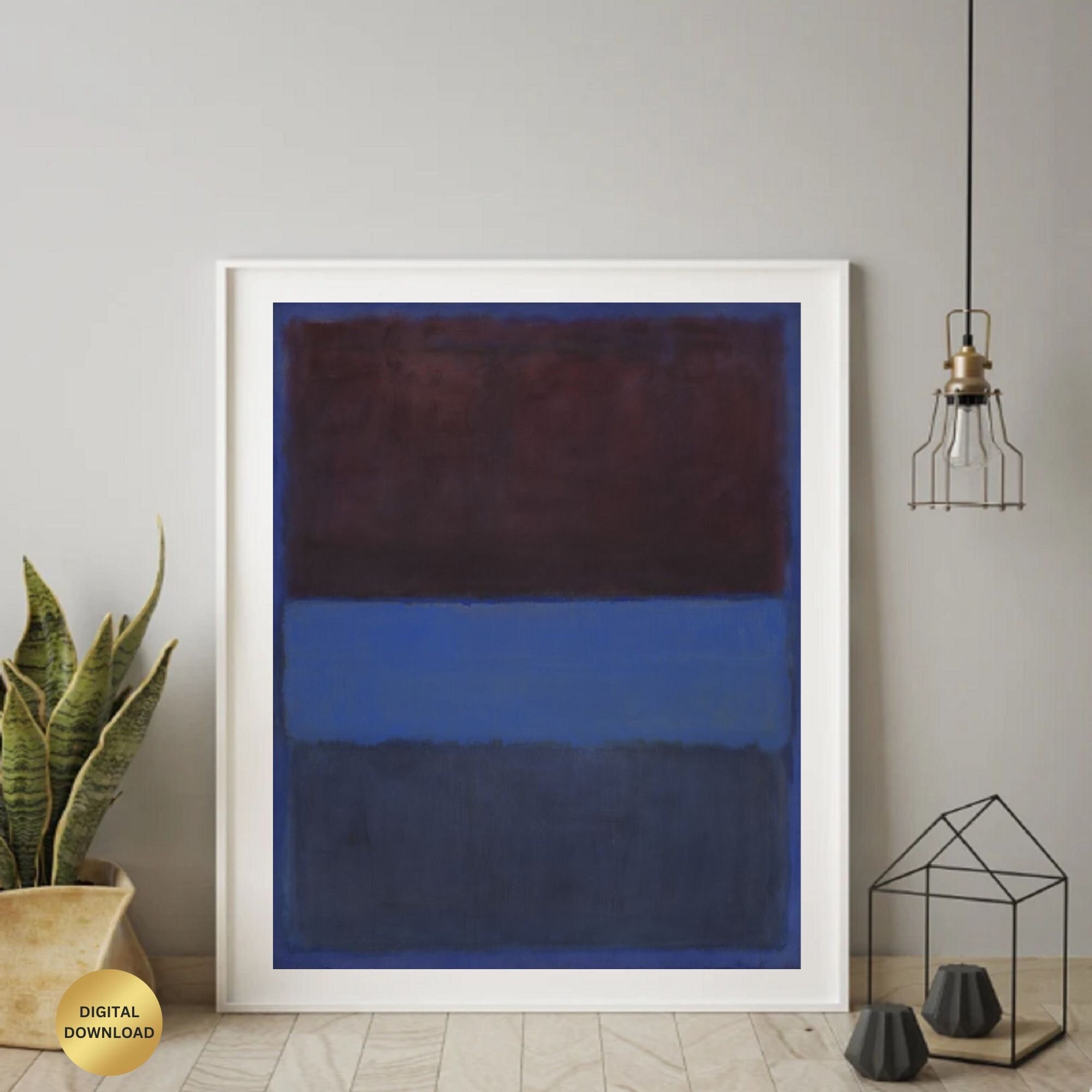 Mark Rothko: no. 61 Extremely Rare Print Printable Art, Digital Art ...