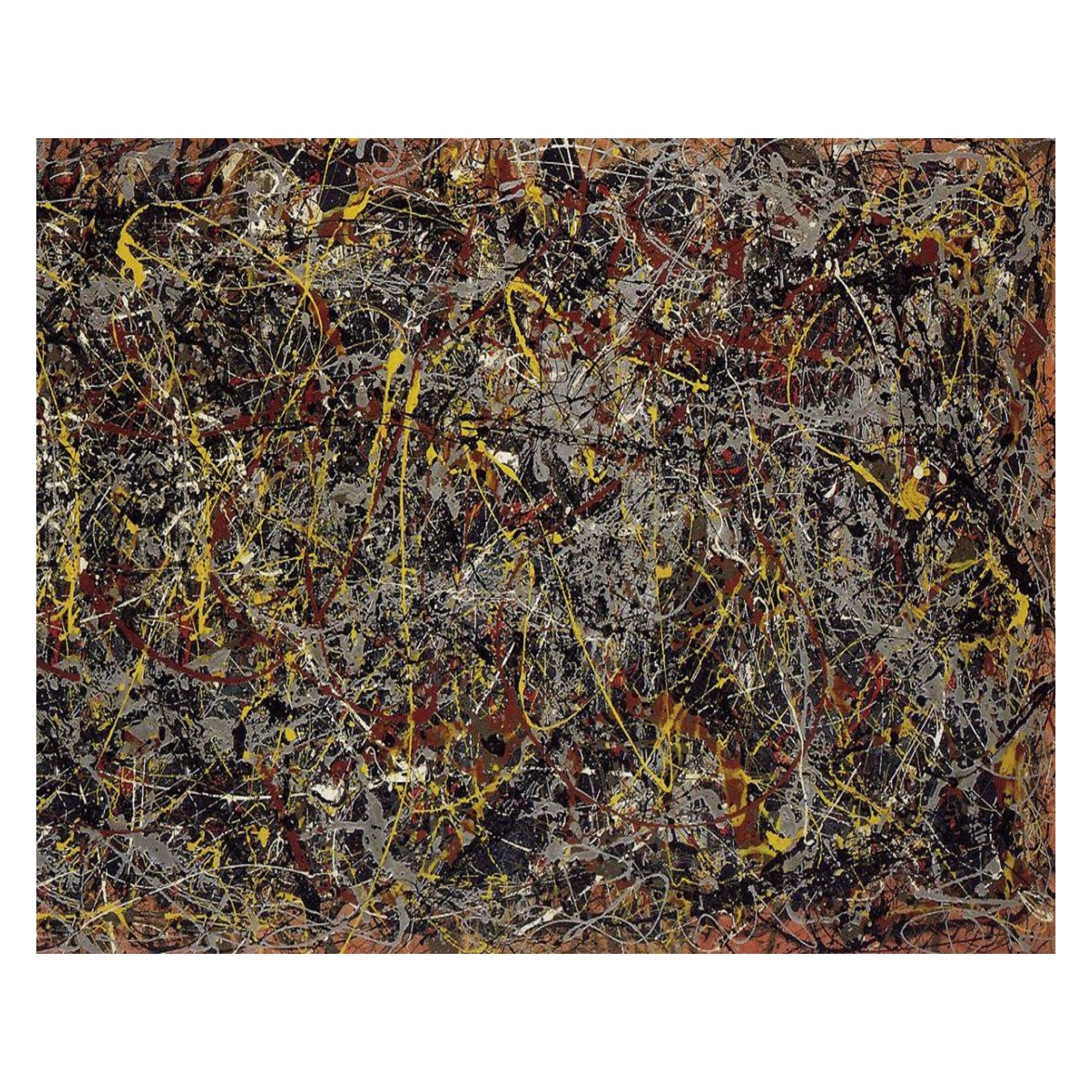 Jackson Pollock “pollock Series I" Extremely Rare Prints; Printable Art ...