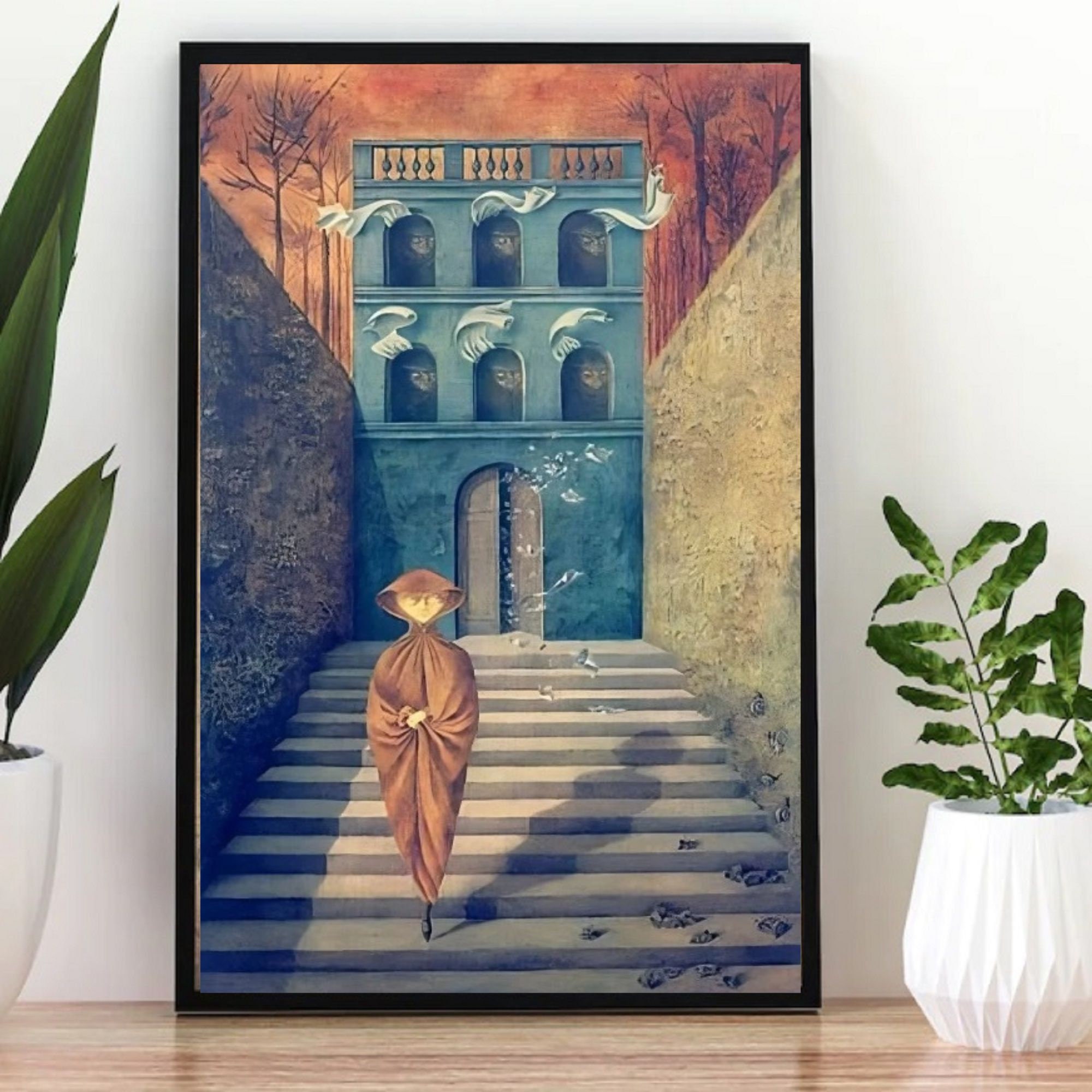 Remedios Varo: "rupture" Extremely Rare Print; Painting 1953; Printable ...