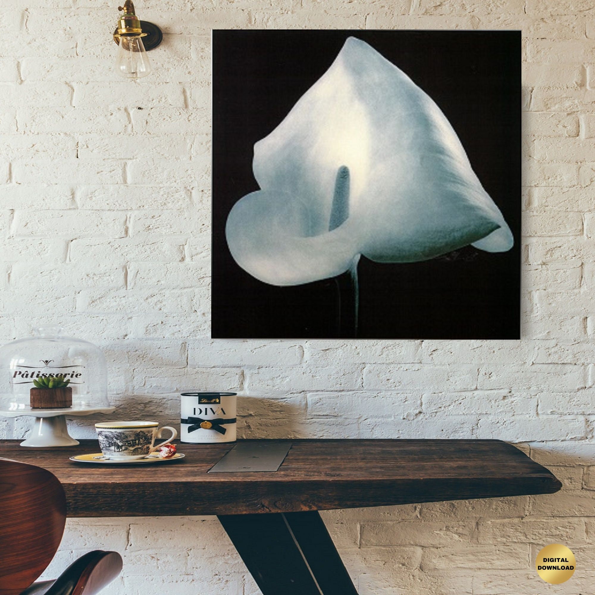 Robert Mapplethorpe: calla Extremely Rare Print Photograph 1988 ...