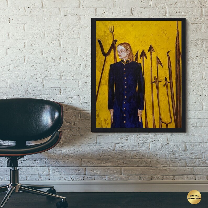 Jamie Wyeth: "orca Bates Ii", Extremely Rare Print; Painting 1990 ...