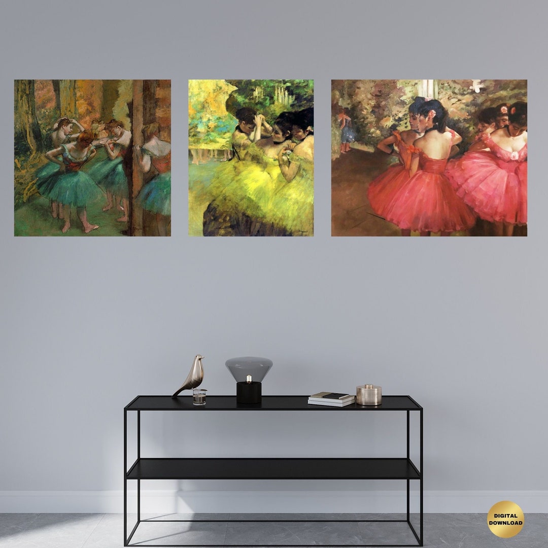 Edgar Degas: "dancers Series Ii" Very Rare Prints; Printable Art ...