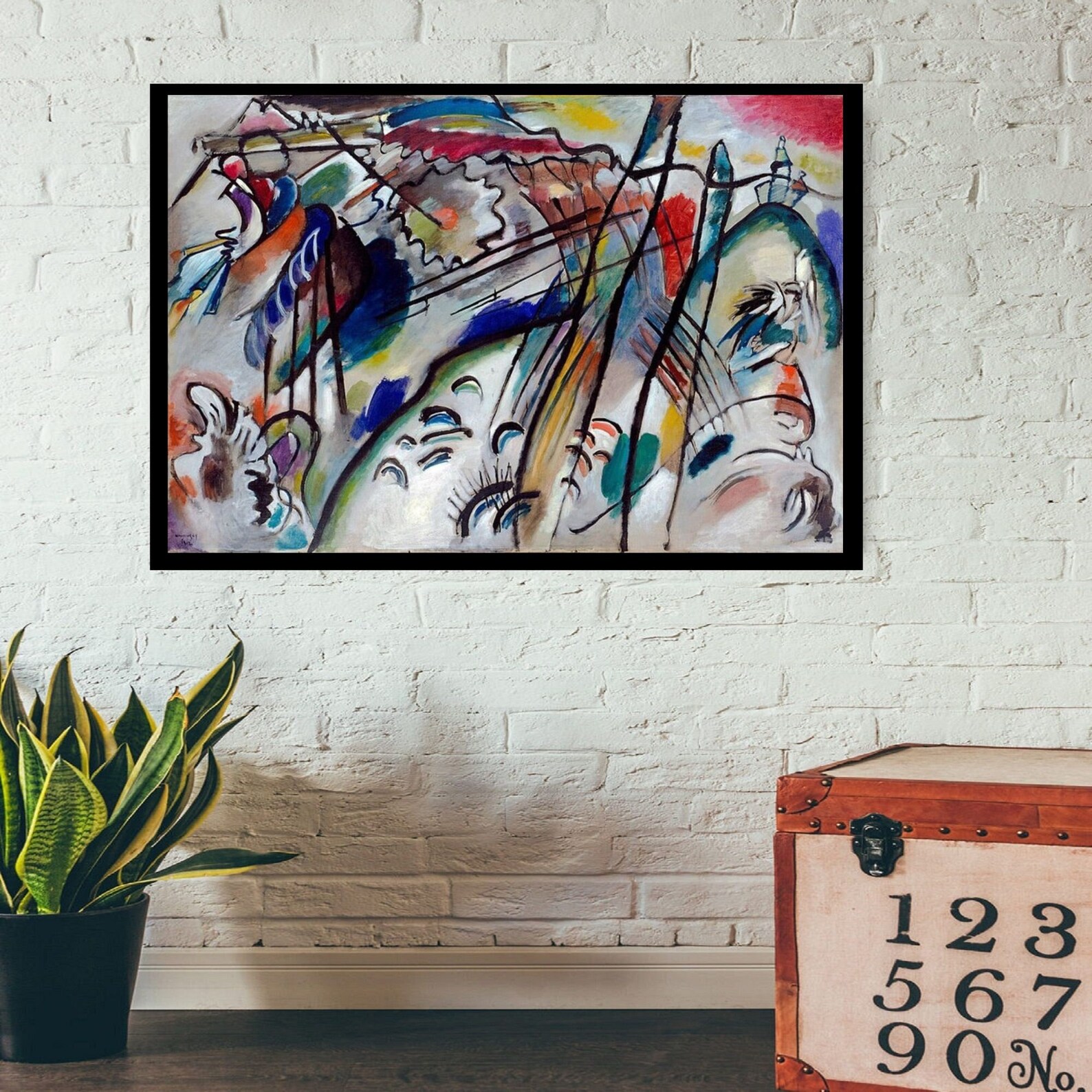 Wassily Kandinsky: "improvisation 28" Extremely Rare Print; Painting ...