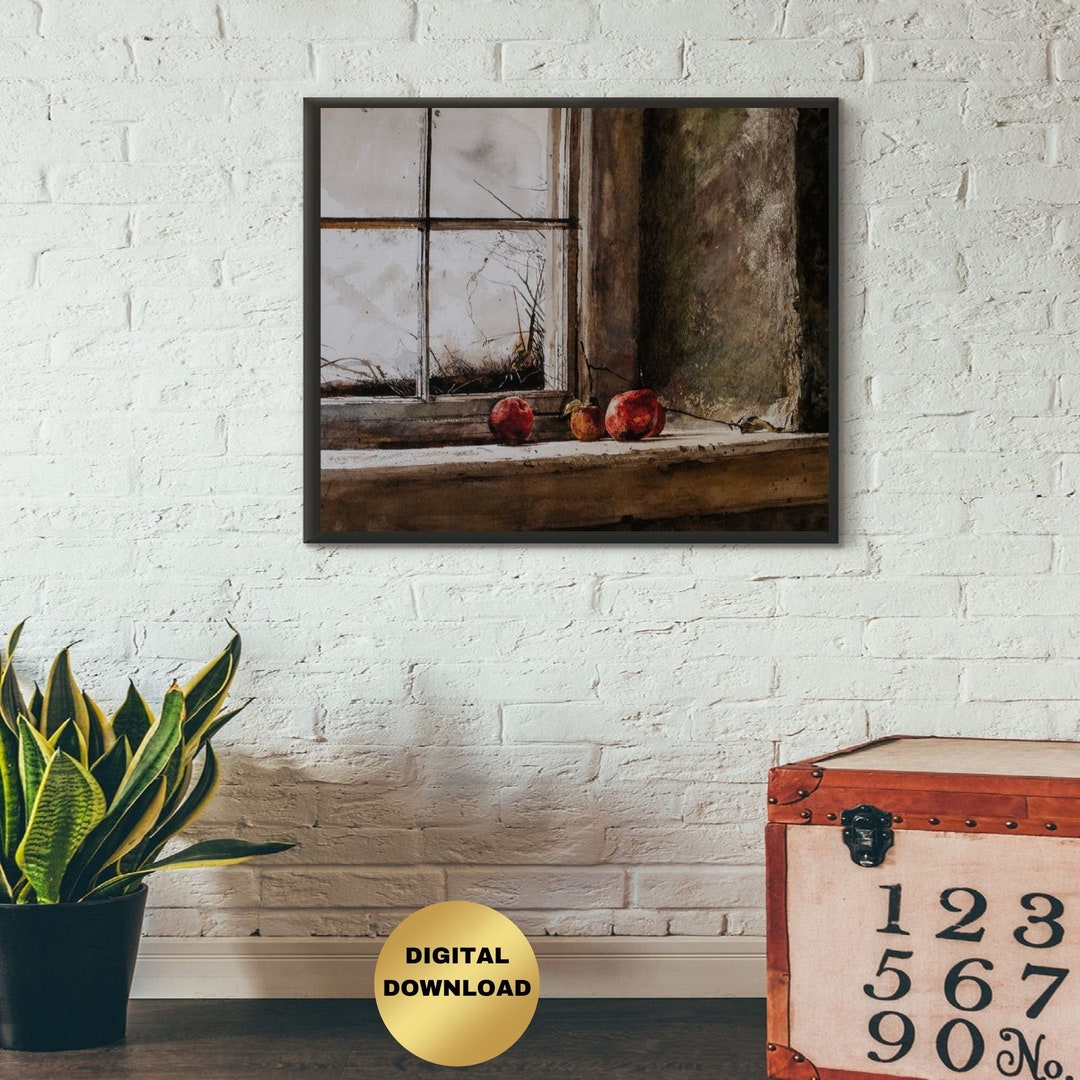 Andrew Wyeth "frostbitten" Extremely Rare Print; Painting 1962 ...