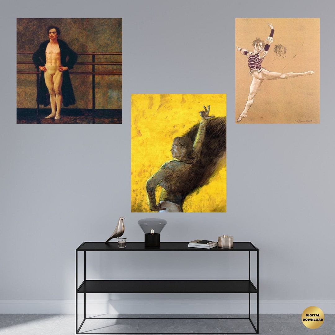 Jamie Wyeth: "rudolph Nureyev Series I", Extremely Rare Prints ...