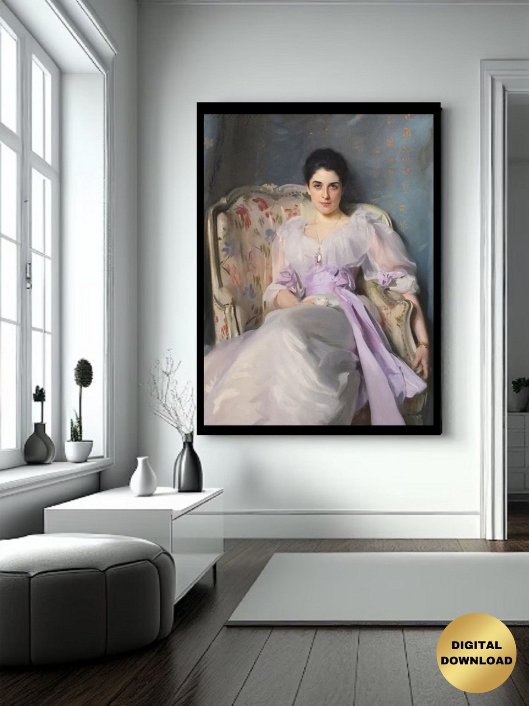 John Singer Sargent "lady Agnew" Extremely Rare Print; Painting 1892 ...