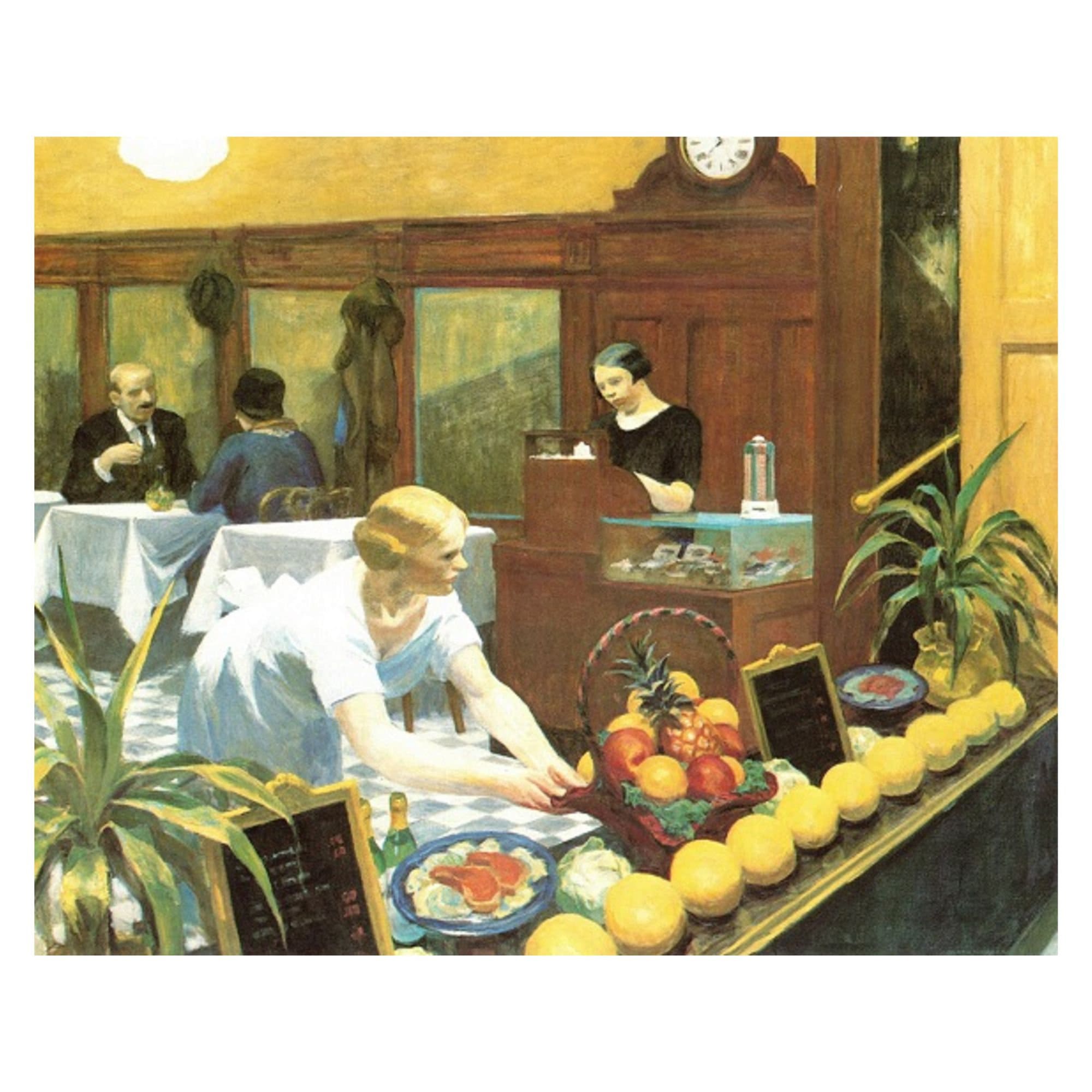 Edward Hopper: "tables for Ladies" Extremely Rare Print; Painting 1930 ...
