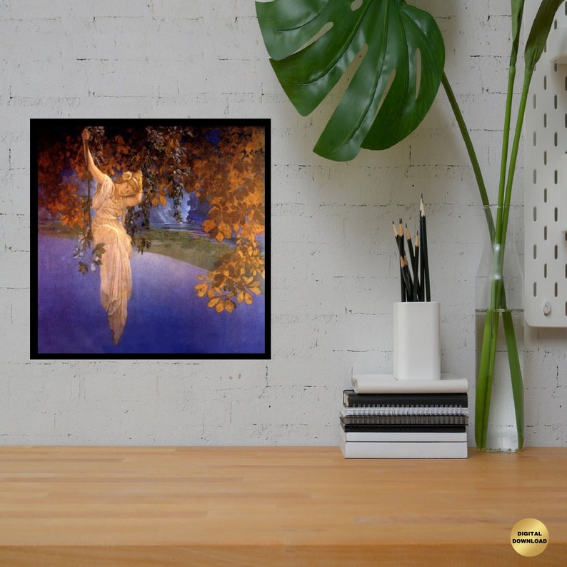 Maxfield Parrish: reveries Extremely Rare Print - Etsy