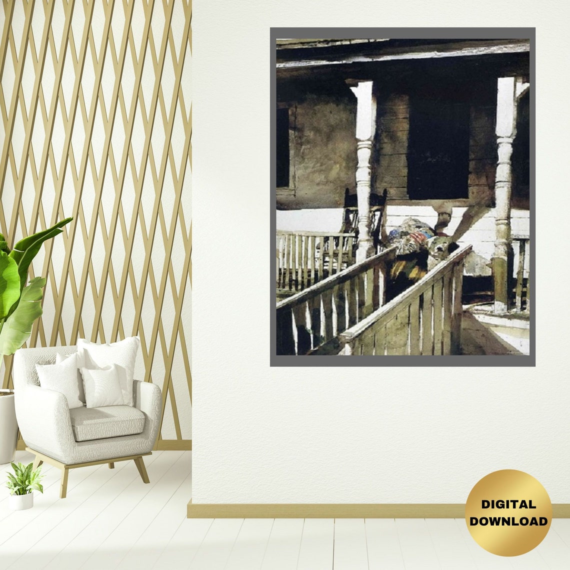 Andrew Wyeth set Number 3 Very Rare Prints Printable Art, Digital Art ...