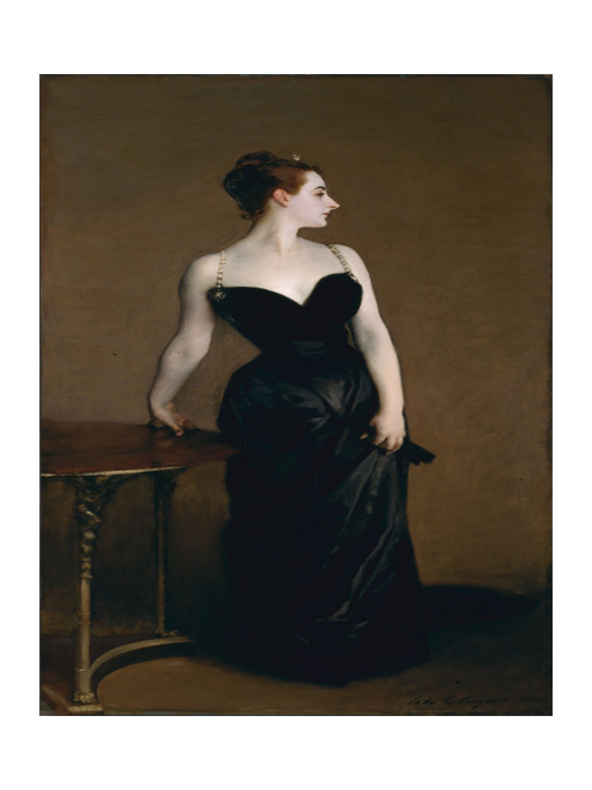 John Singer Sargent madame X Extremely Rare Print Painting 1881 ...