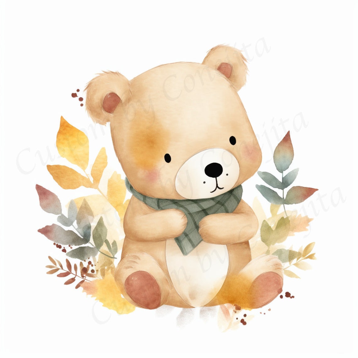 Cute Baby Woodland Animals (fall Set 1) - 12 High Quality Pngs ...