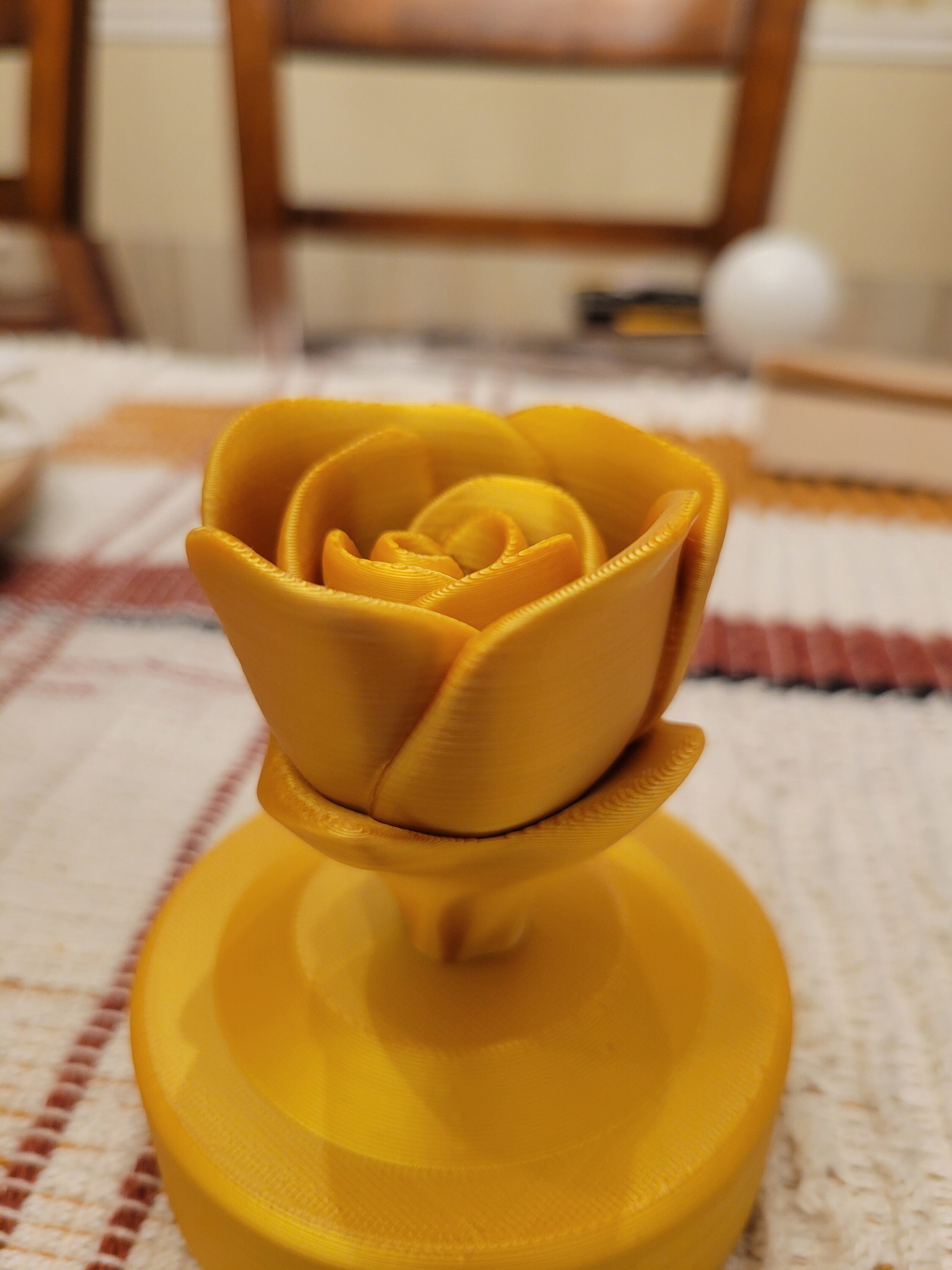 Rose Trophy - 3D Printed - Final Rose Trophy - Valentine's Day Gift ...