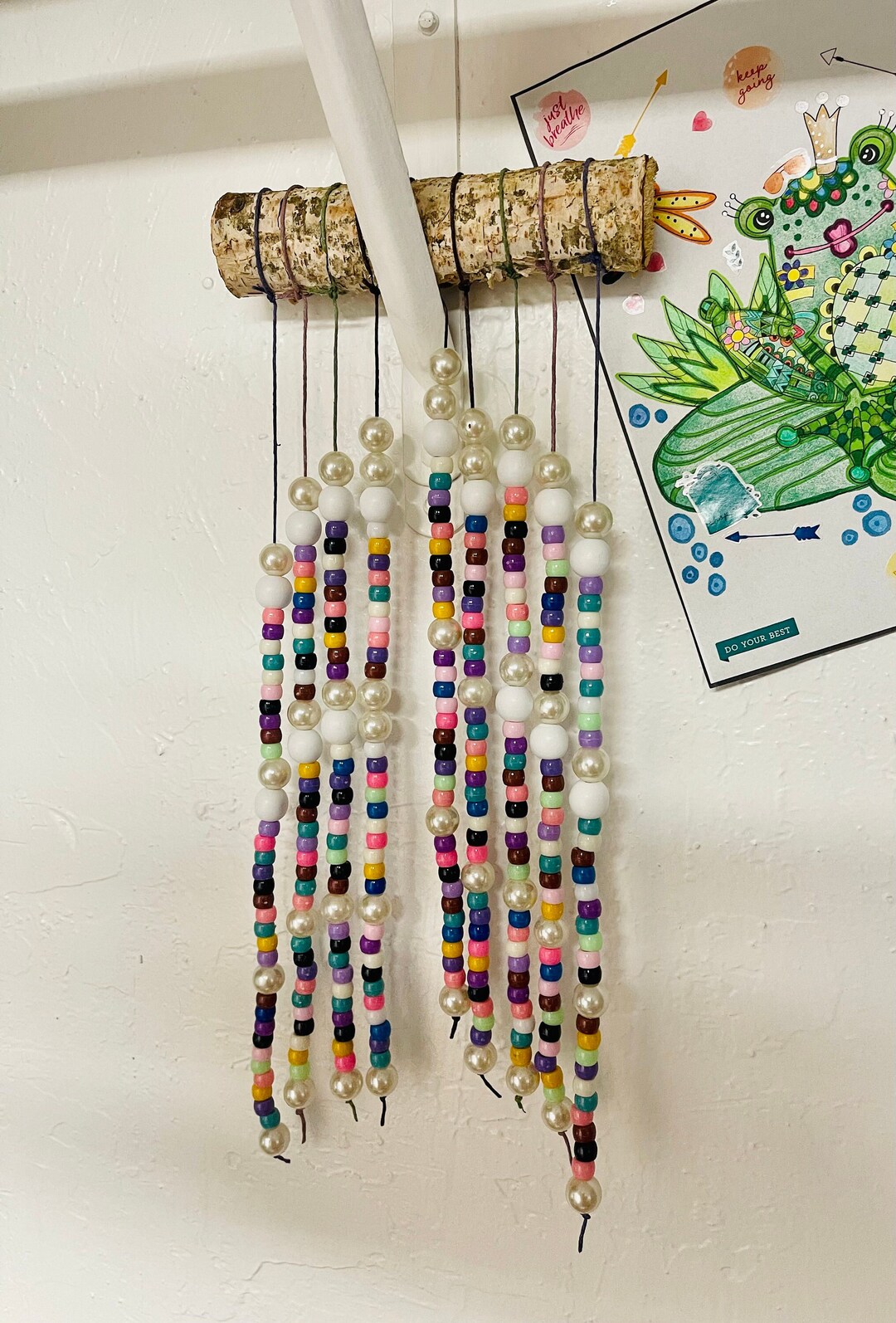 Beaded Wind Chime - Etsy
