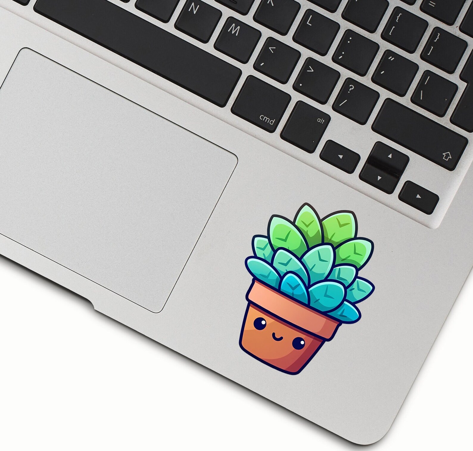 Kawaii Succulent Printable Stickers PNG, Succulent Sticker, Printable ...