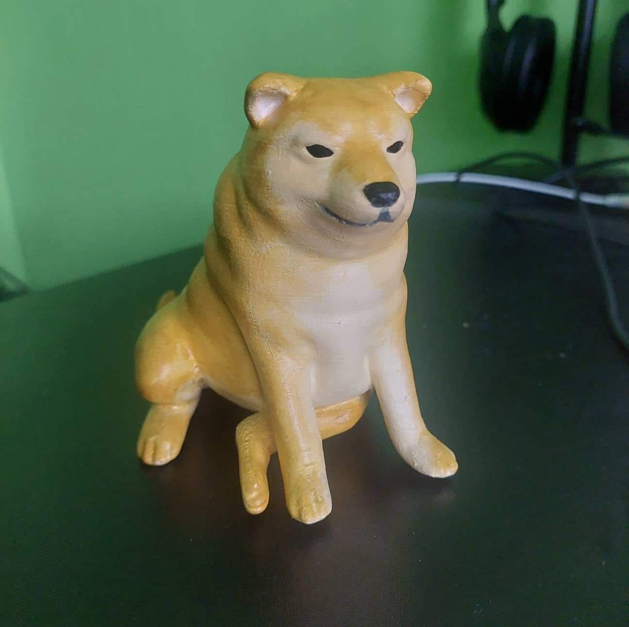 Cheems Doge 3D Printed - Etsy