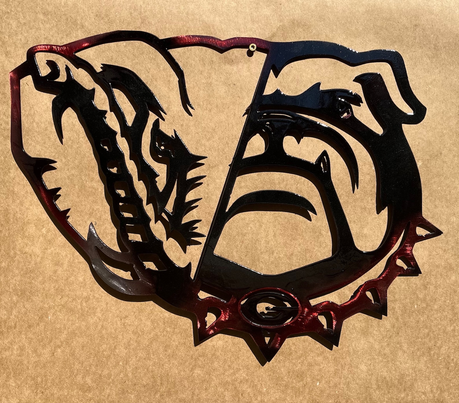 House Divided Alabama Georgia Sign - Etsy