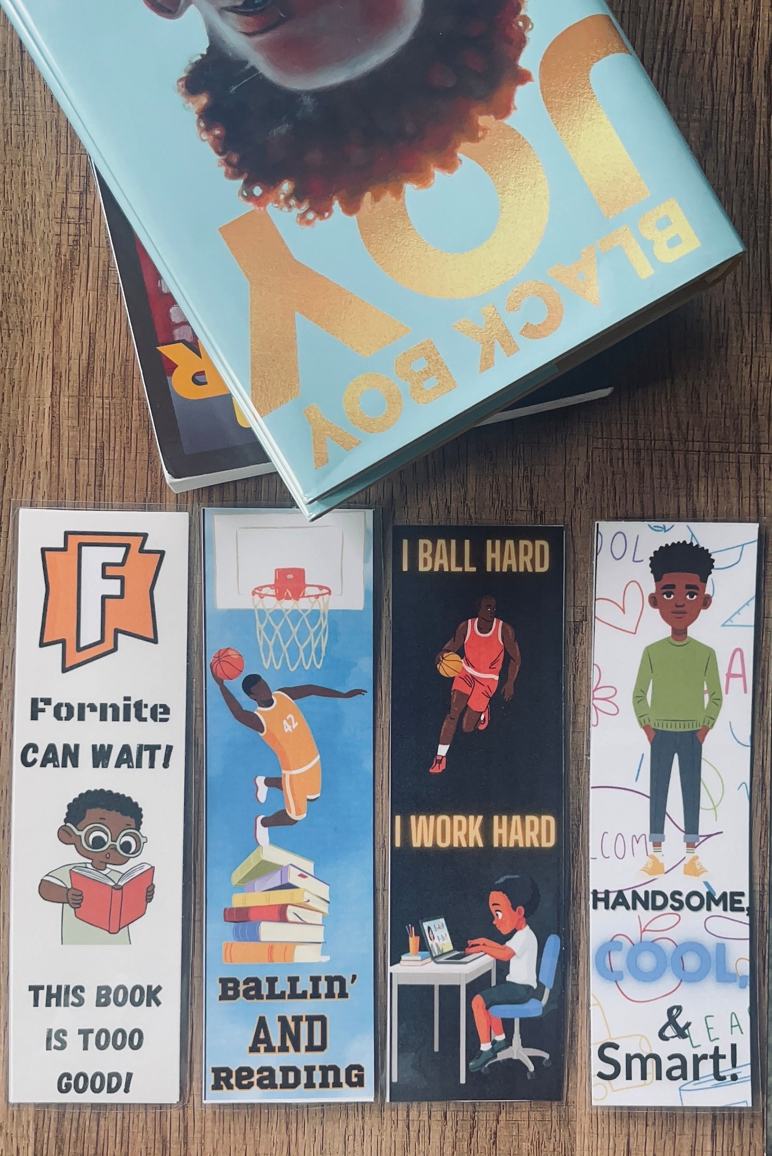 African American, Black Boy, Book Marks, Children Book Marks, Reading ...