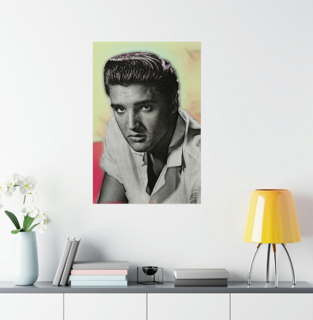 Elvis Retro Vertical Posters - Etsy