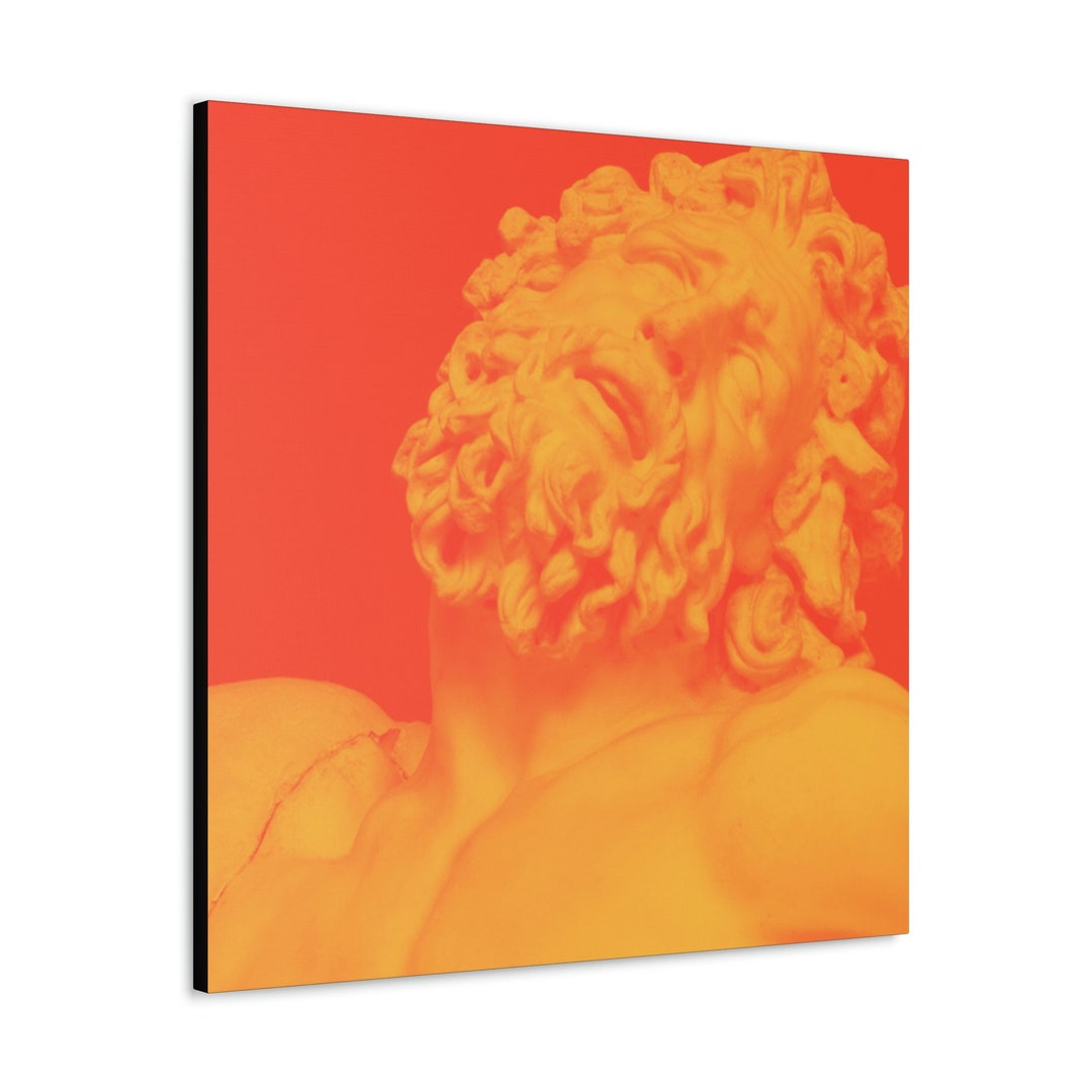 Roman Statue Wall Art Canvas. Roman Art Canvas, Wall Art, Roman Statue ...
