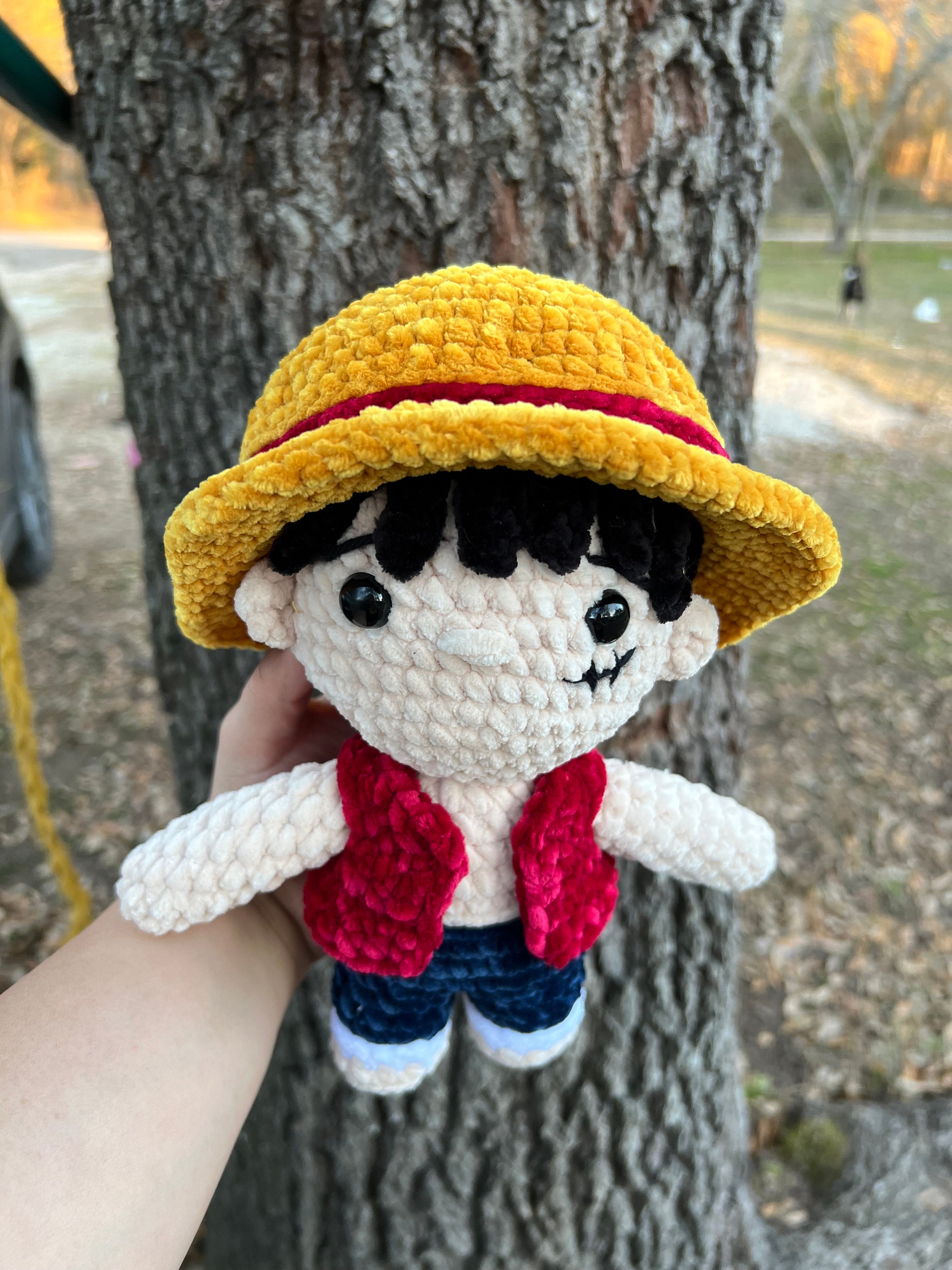 Crochet One Piece Monkey D Luffy - Etsy