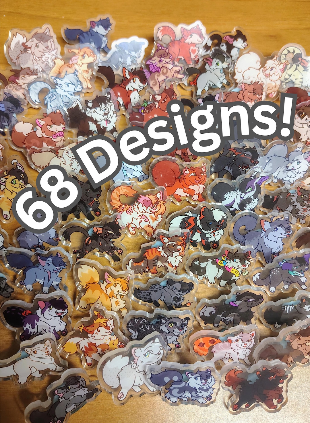 1.5" Warriors Acrylic Pins 68 DESIGNS!! - Etsy